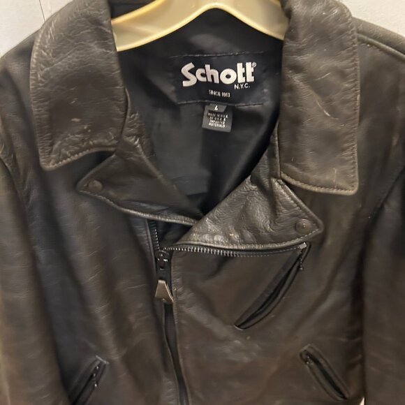 Schott NYC | Jackets & Coats | Schott Nyc Mens Waxy Pullup Motorcycle ...
